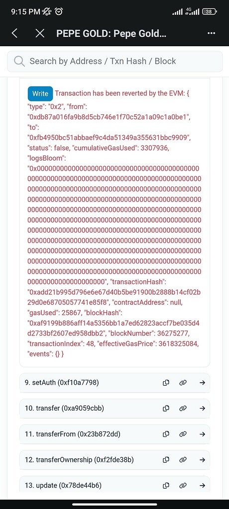 Error encountered during contract execution [execution reverted] - Moralis Web3 Forum - Largest ...