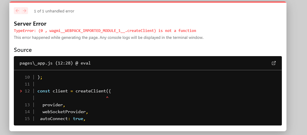 I am getting TypeError and I took this code from moralis documentation ... I am getting TypeError and I took this code from moralis documentation ...
