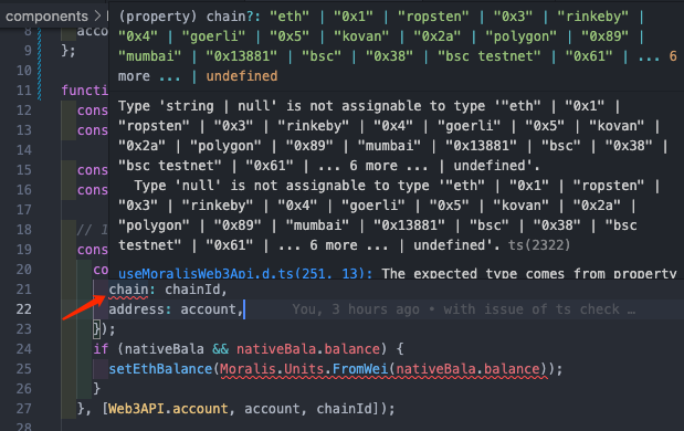 How To Solve This Typescript Check Issue Moralis General Moralis 